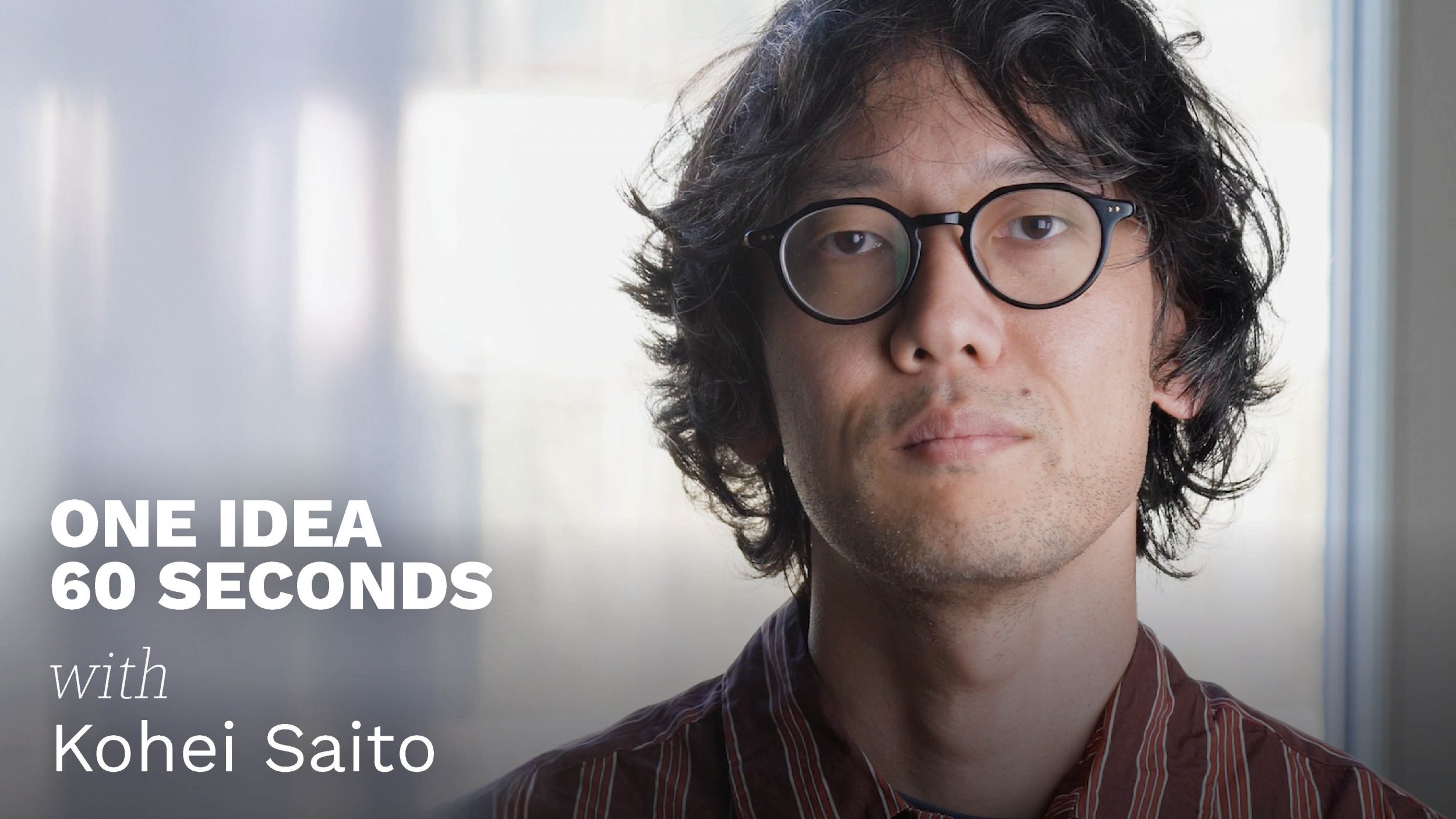 Kohei Saito THE NEW INSTITUTE - THE NEW INSTITUTE